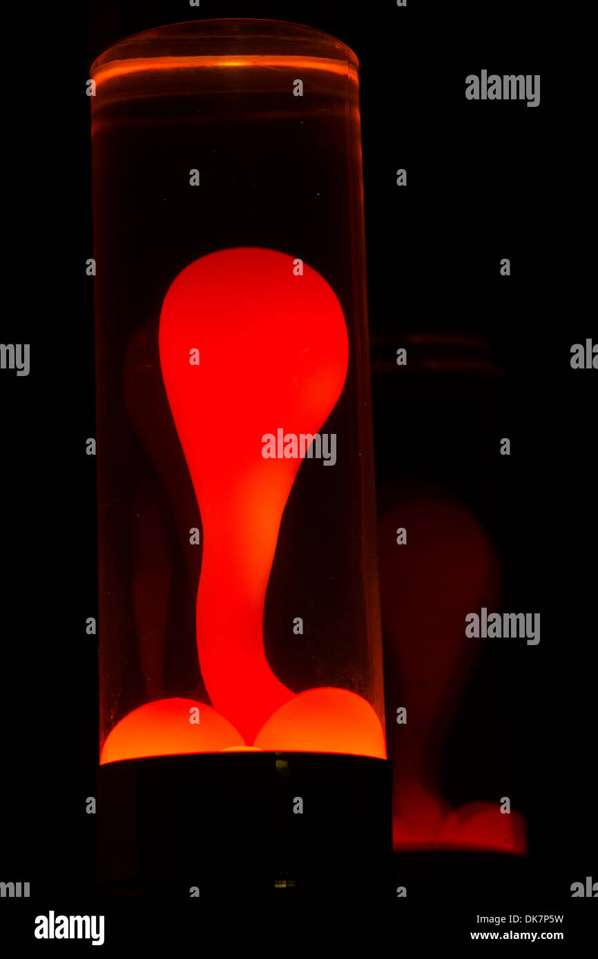 light lava lamp floating flowing bubble bubbling Stock Photo - Alamy