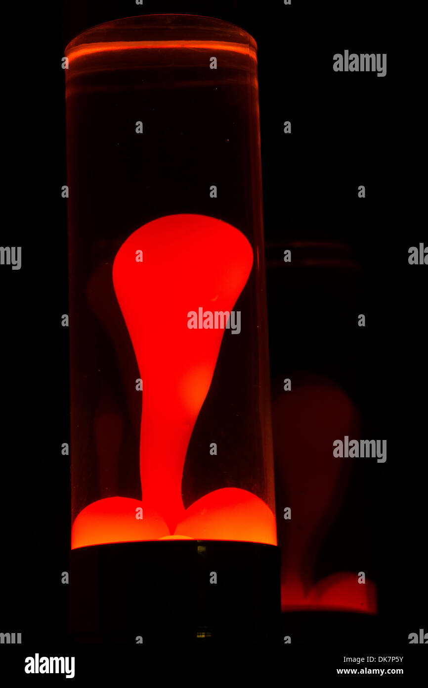 light lava lamp floating flowing bubble bubbling Stock Photo - Alamy