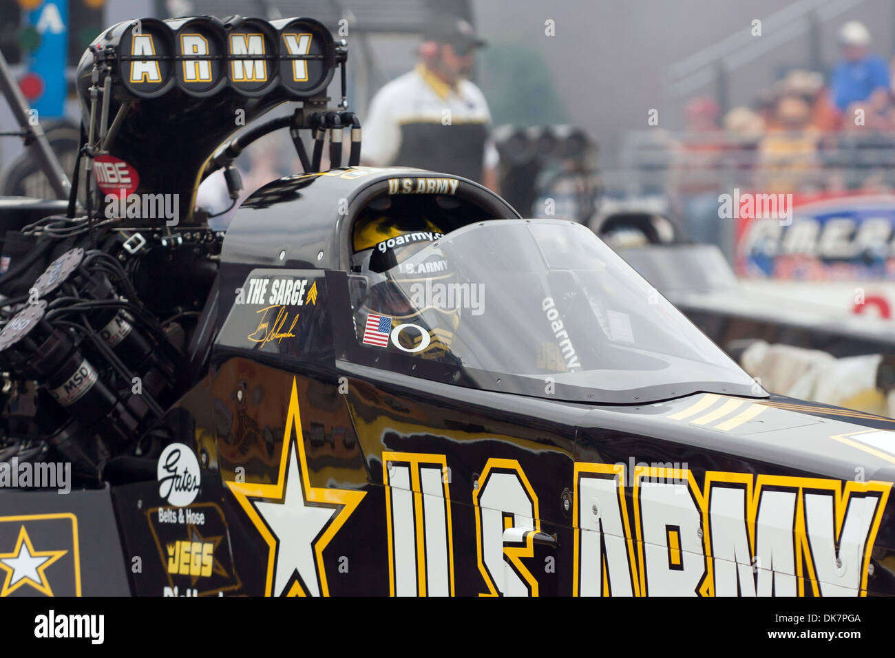 June 26, 2011 - Norwalk, Ohio, U.S - Tony Schumacher (#2, U.S. ARMY DSR ...