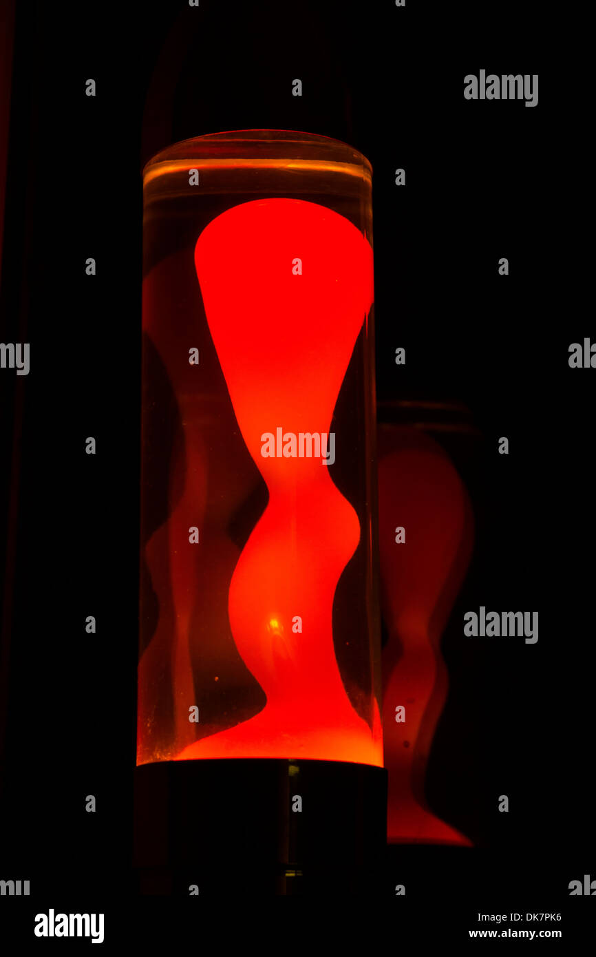 light lava lamp floating flowing bubble bubbling Stock Photo - Alamy