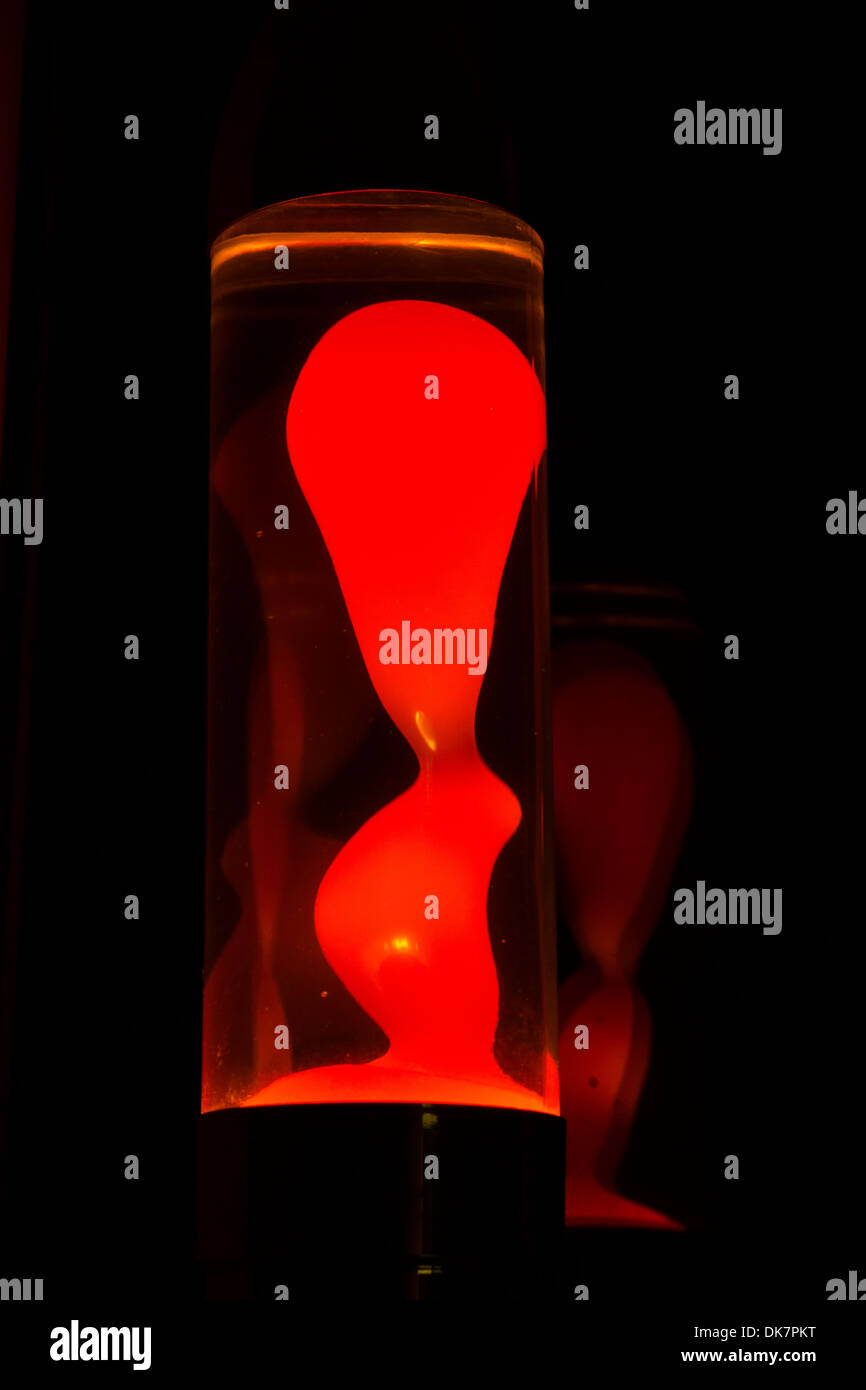 light lava lamp floating flowing bubble bubbling Stock Photo - Alamy
