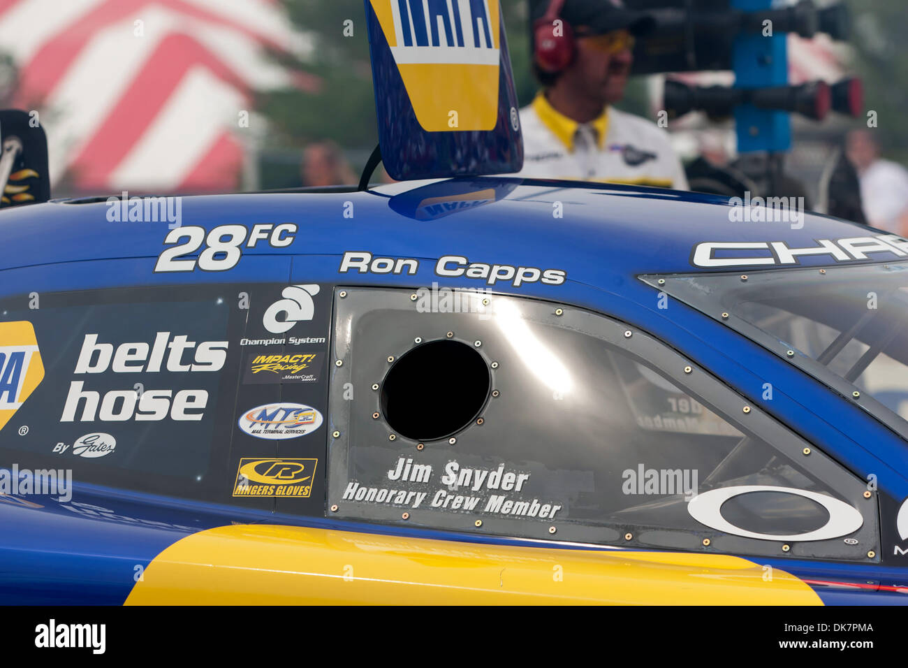 June 26, 2011 - Norwalk, Ohio, U.S - Ron Capps (28, NAPA AUTO PARTS DSR ...