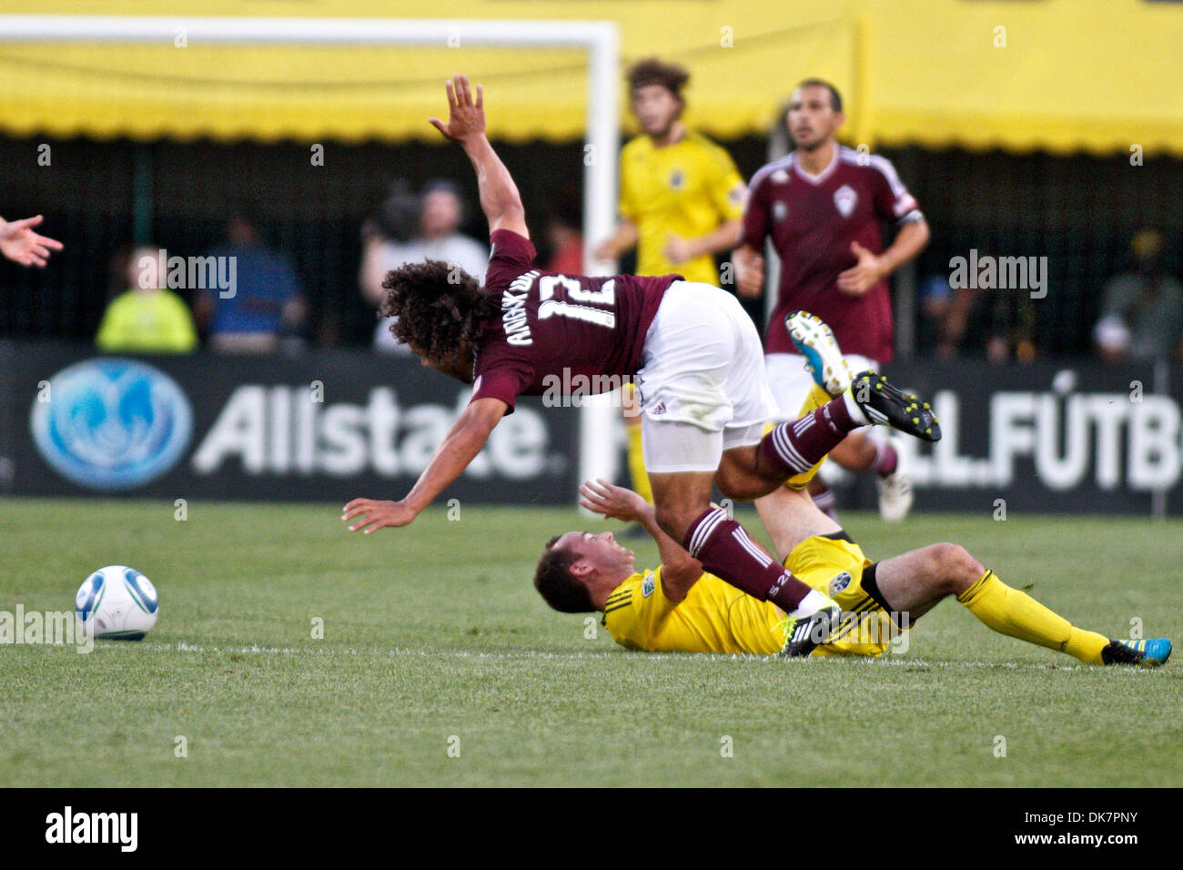 June 26, 2011 - Columbus, Ohio, U.S - Colorado Rapids forward Quincy ...