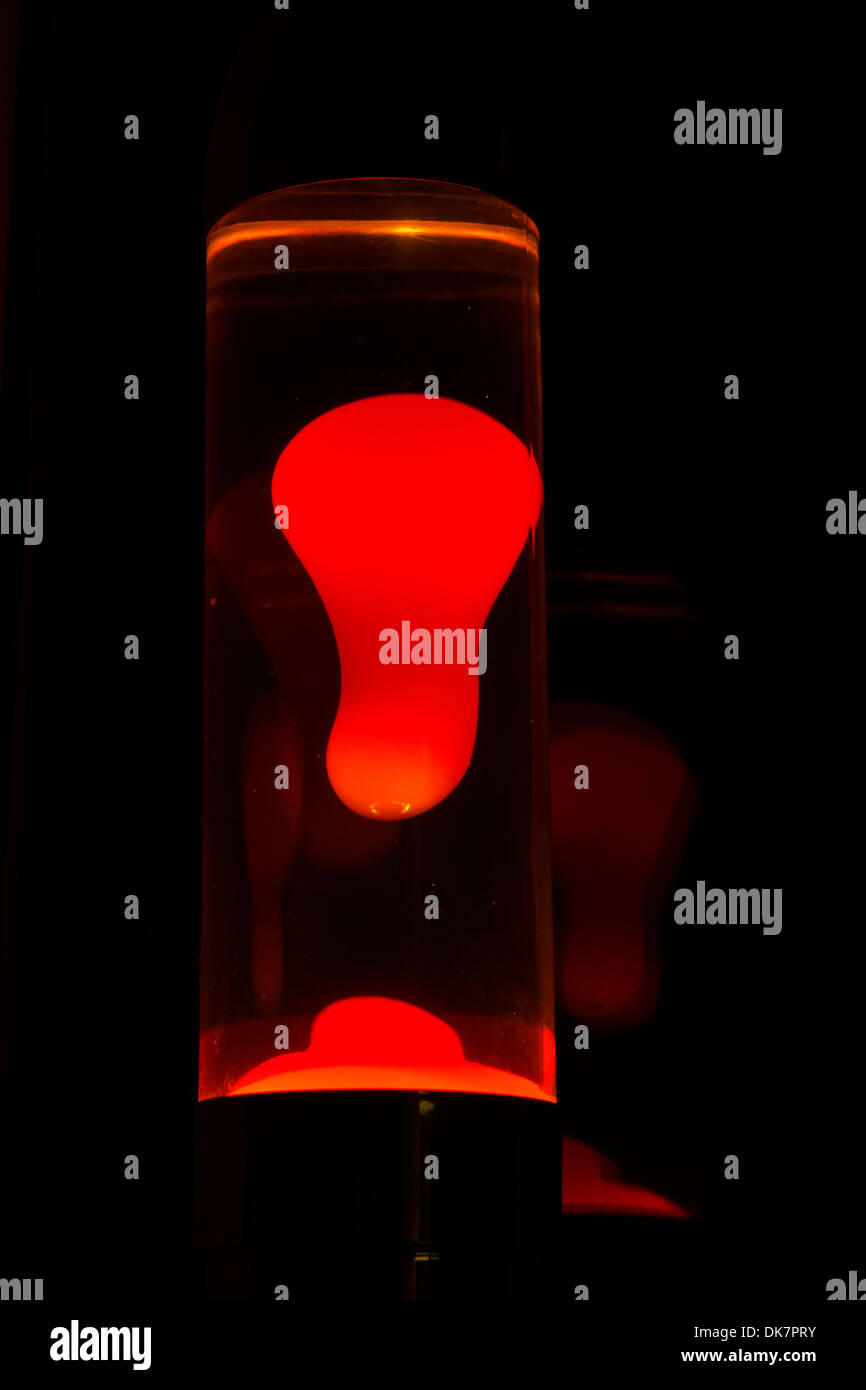 light lava lamp floating flowing bubble bubbling Stock Photo - Alamy