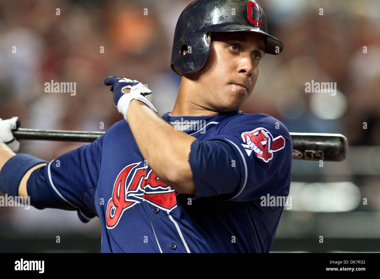 June 27, 2011 - Phoenix, Arizona, U.S - Cleveland Indians' outfielder ...