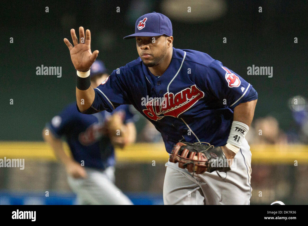 June 27, 2011 - Phoenix, Arizona, U.S - Cleveland Indians' first ...