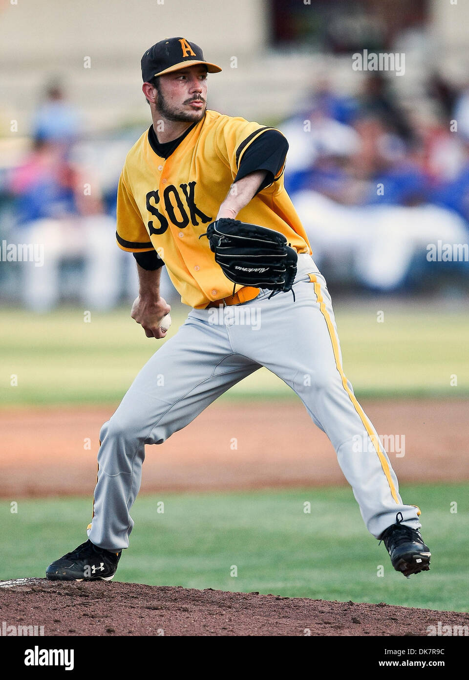 June 28, 2011 - Fort Worth, Texas, U.S - Amarillo Sox Pitcher Colin ...