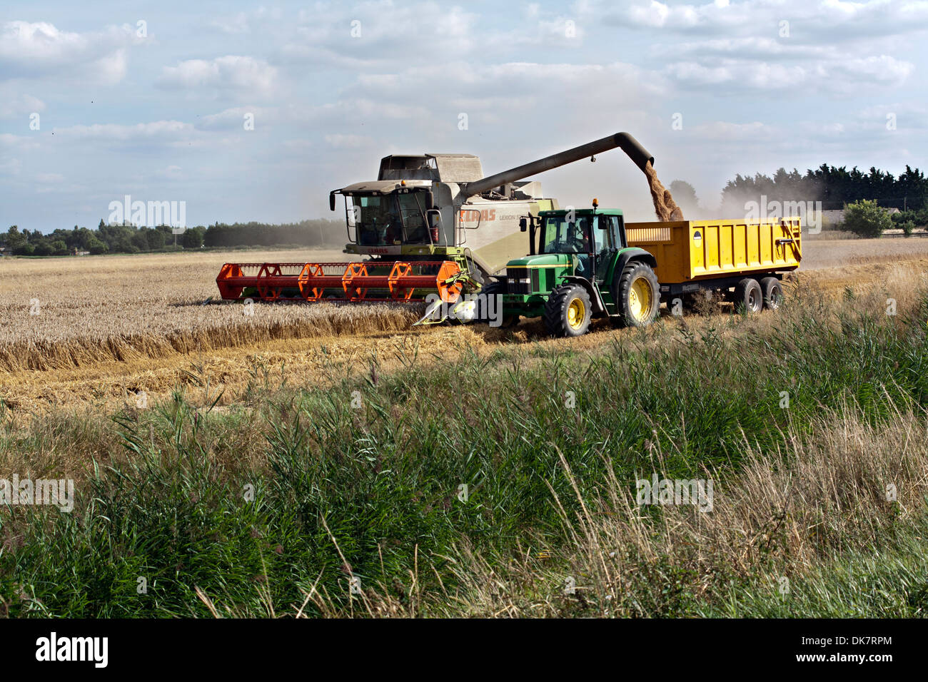 Claas combine harvester hi-res stock photography and images - Alamy