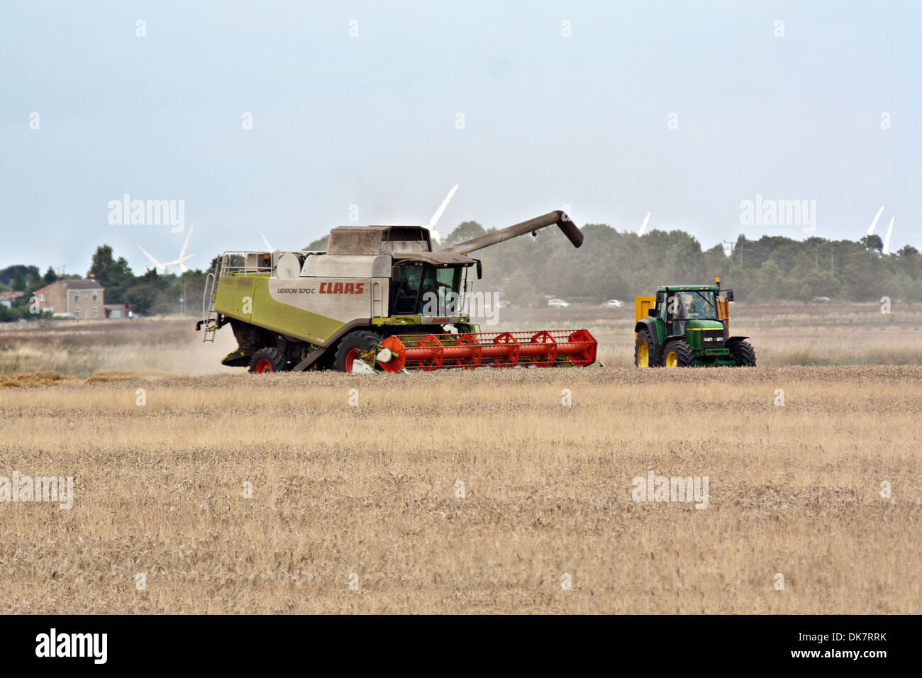 Claas combine harvester hi-res stock photography and images - Alamy