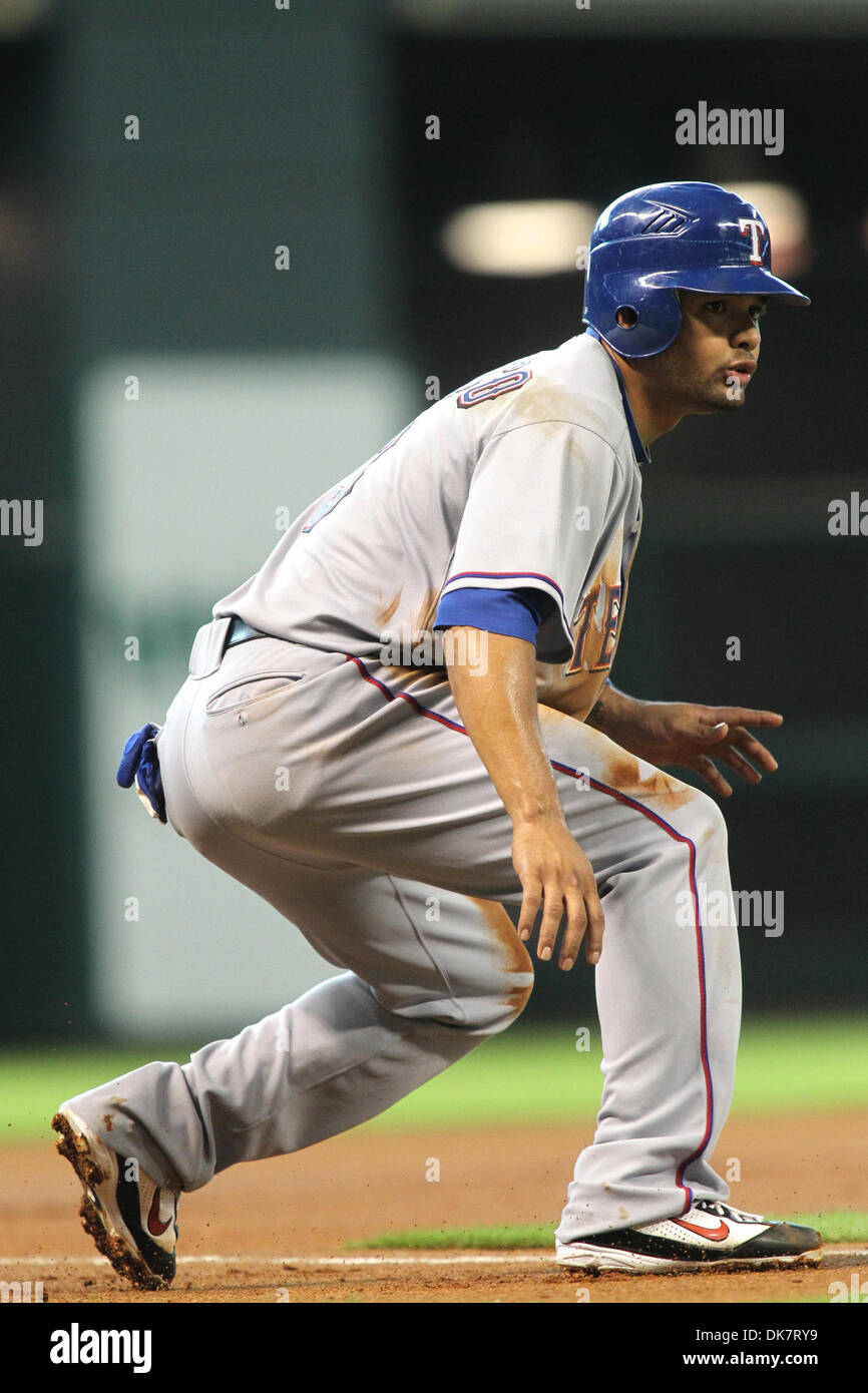 June 29, 2011 - Houston, Texas, U.S - Texas Rangers infielder Andres ...