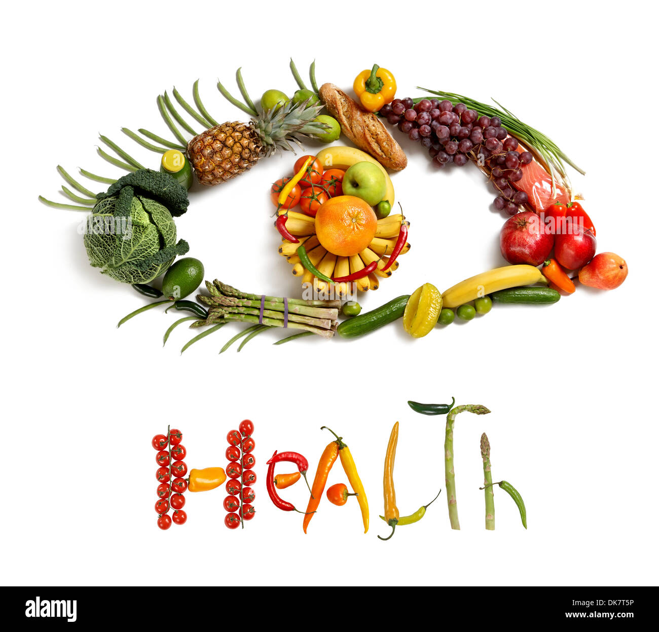 Health and production Cut Out Stock Images & Pictures - Alamy