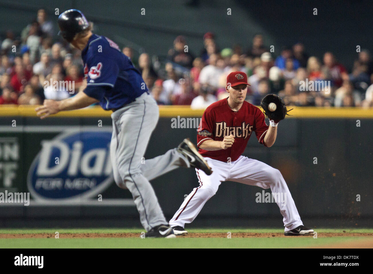 June 29, 2011 - Phoenix, Arizona, U.S - Arizona Diamondbacks' short ...