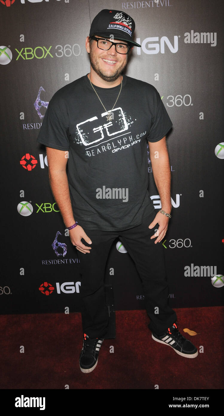 Jareb Dauplaise IGN and Capcom's party celebrating launch of Resident ...