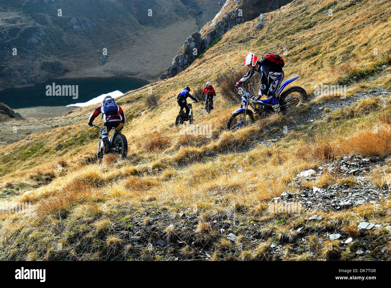 Motorcycle trials hi-res stock photography and images - Alamy