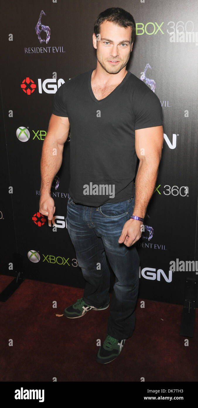 Shawn Roberts IGN and Capcom's party celebrating launch of Resident ...