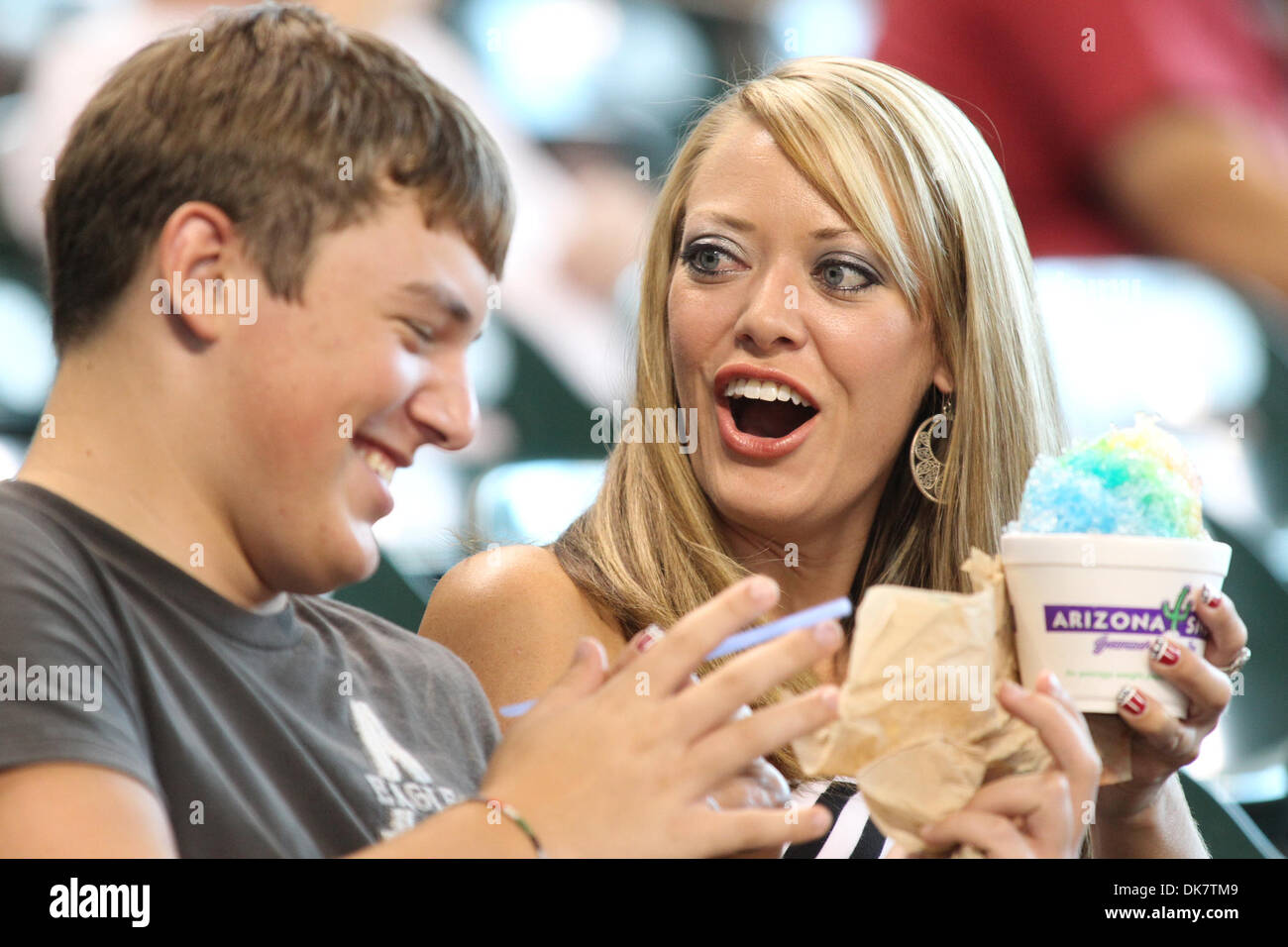 Rangers minute maid park hi-res stock photography and images - Alamy