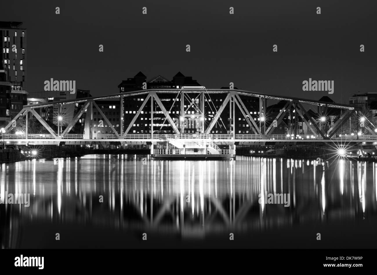 Salford bridge Black and White Stock Photos & Images - Alamy