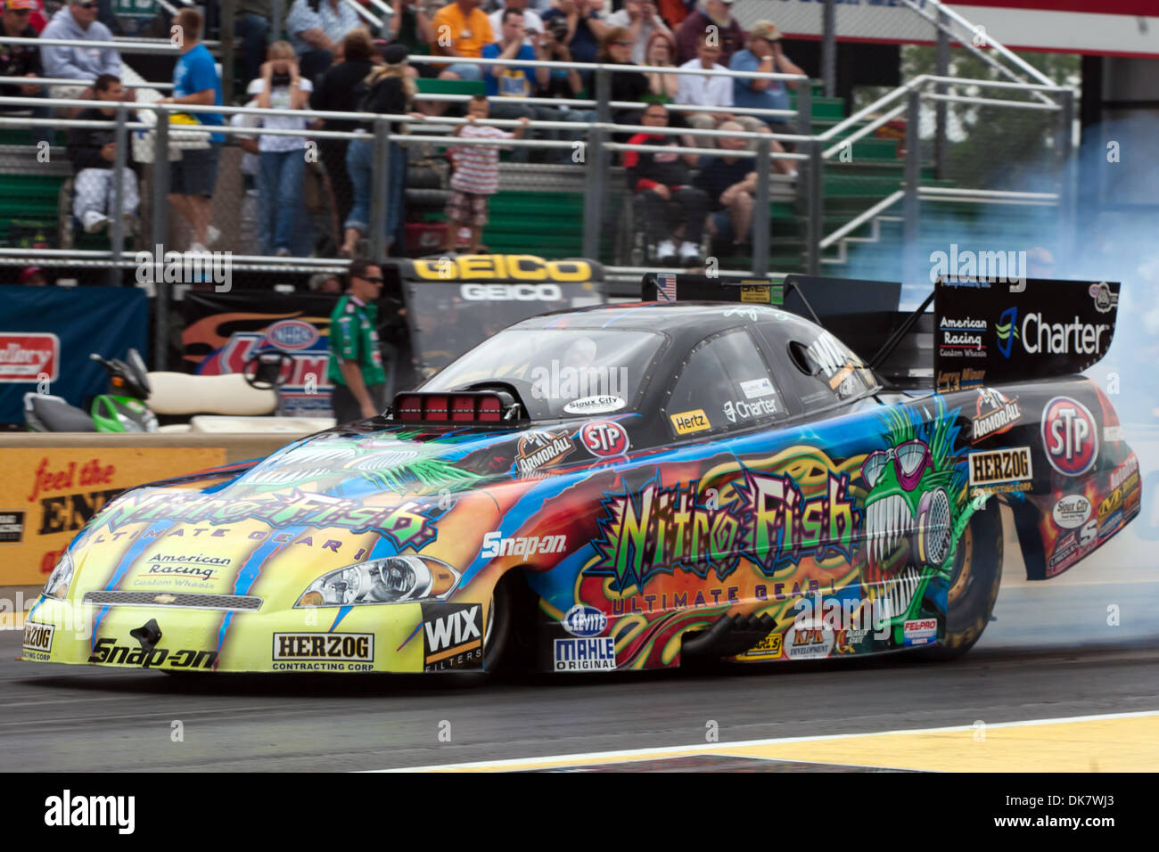 June 25, 2011 - Norwalk, Ohio, U.S - Tony Pedregon (#9, TONY PEDREGON ...