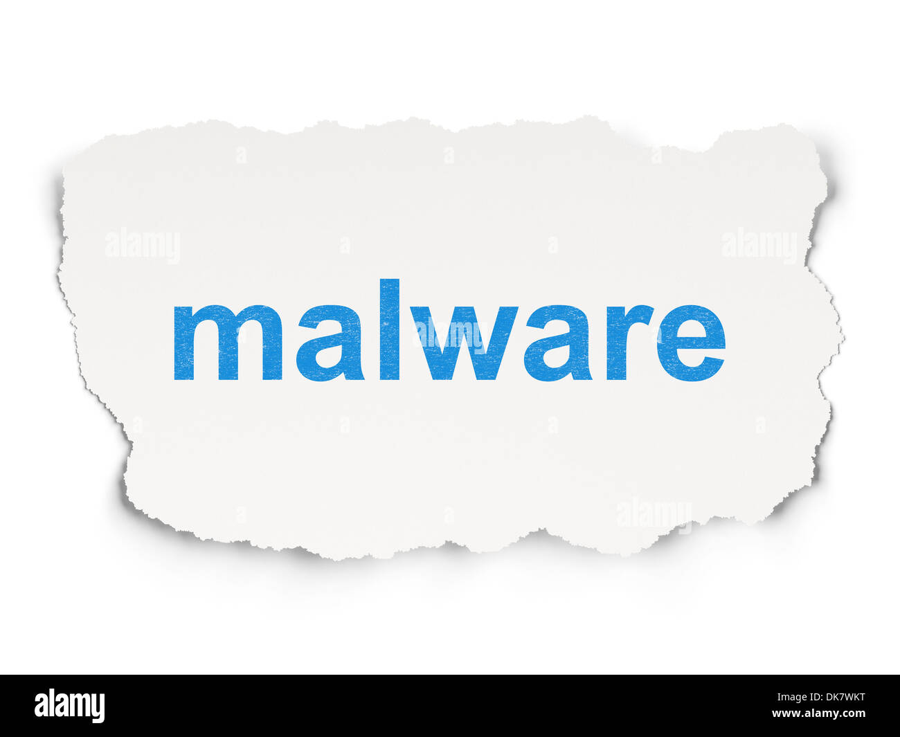 Security concept: Malware on Paper background Stock Photo - Alamy