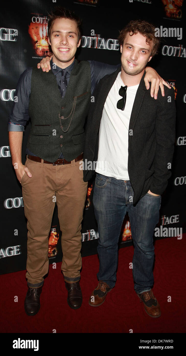 Mathew Fahey Joe Fahey Los Angeles Premiere of 'The Cottage' at Academy ...