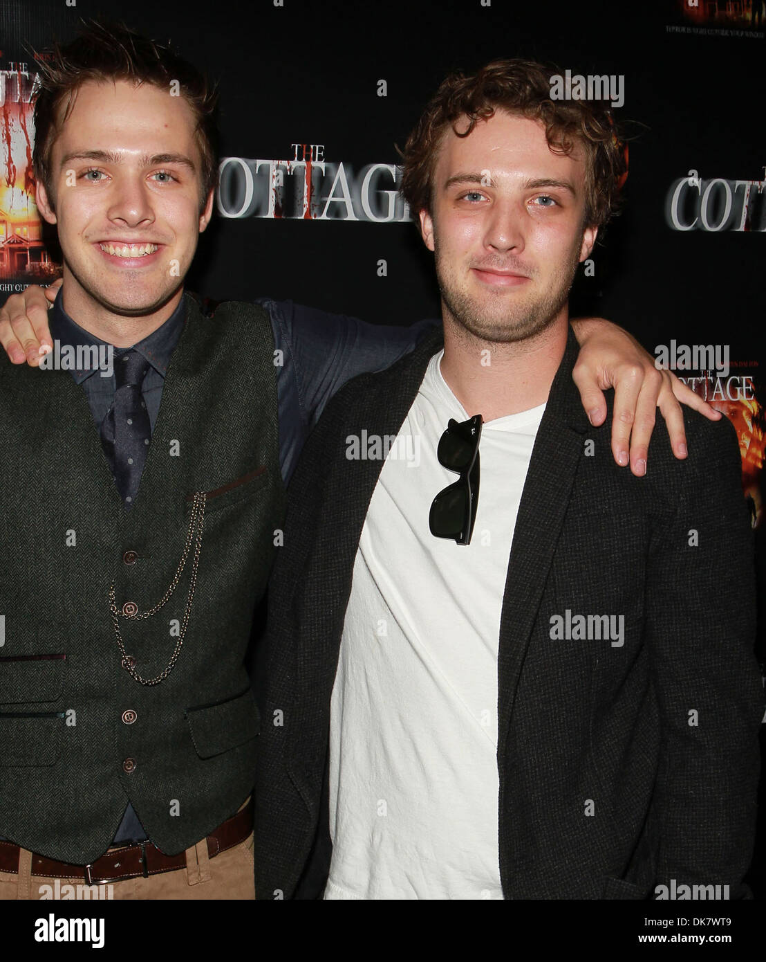 Mathew Fahey Joe Fahey Los Angeles Premiere of 'The Cottage' at Academy ...