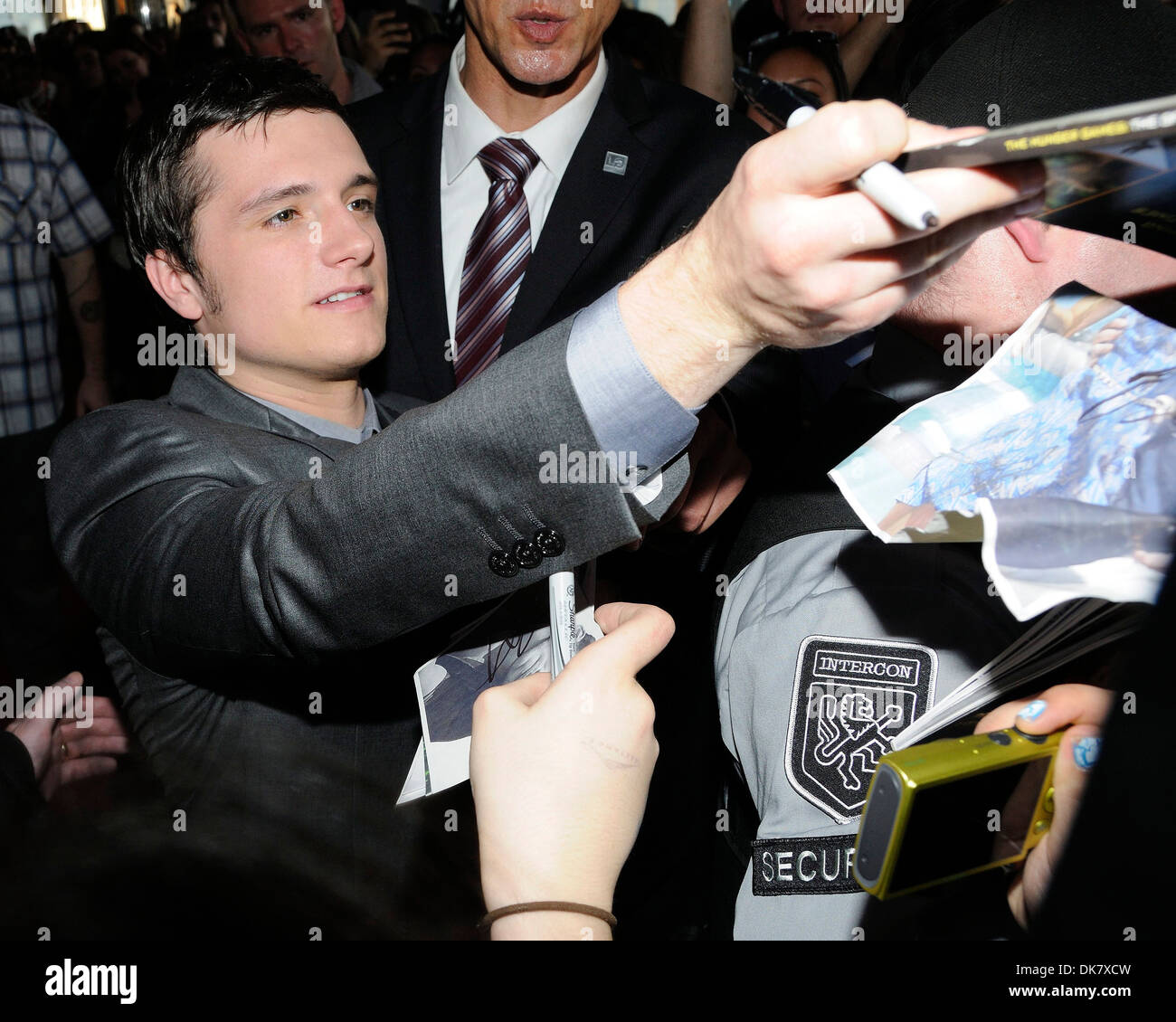Josh Hutcherson 'The Hunger Games' Canadian Premiere at Scotiabank ...