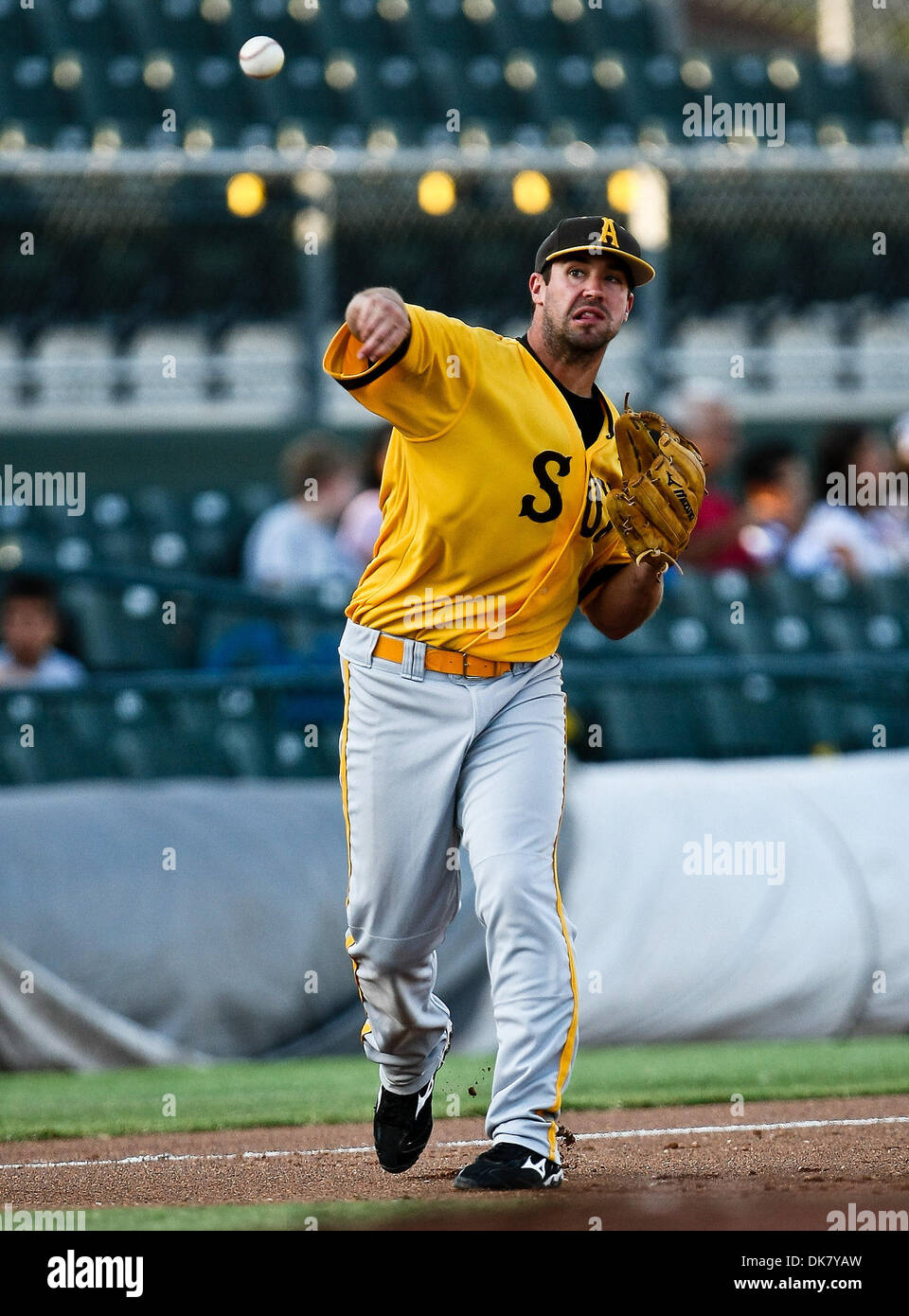 June 30, 2011 - Fort Worth, Texas, U.S - Amarillo Sox Infielder Van ...