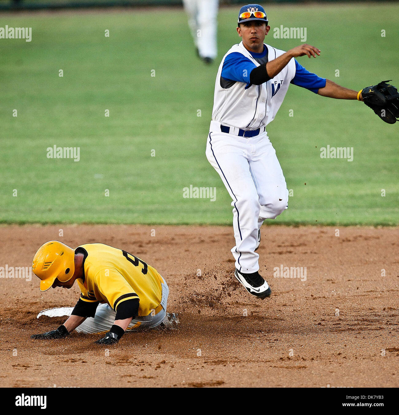 June 30, 2011 - Fort Worth, Texas, U.S - Amarillo Sox Infielder Matthew ...