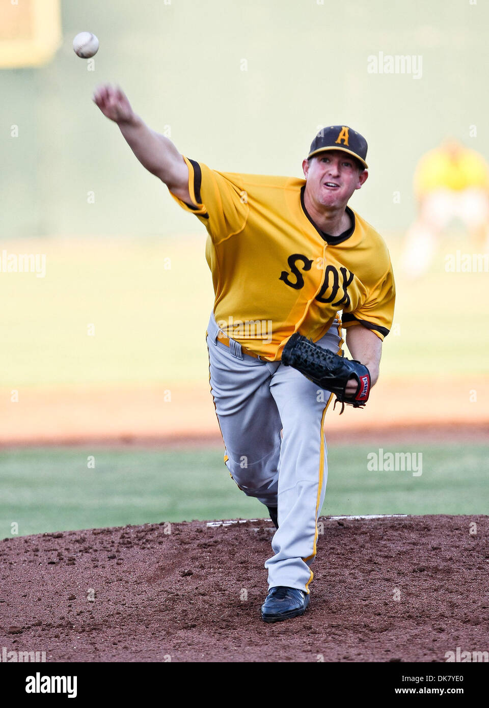 June 30, 2011 - Fort Worth, Texas, U.S - Amarillo Sox Pitcher Matt ...