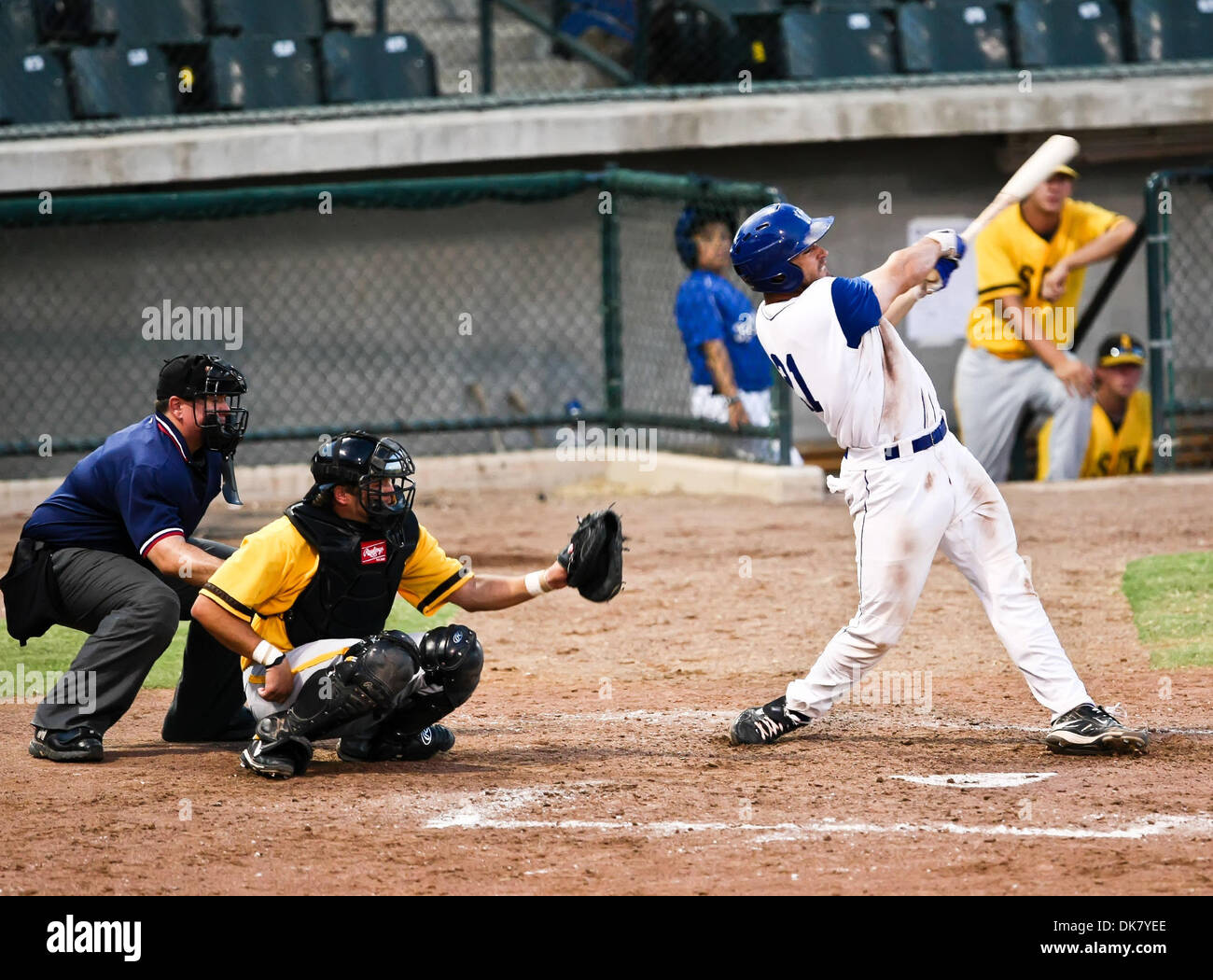 June 30, 2011 - Fort Worth, Texas, U.S - Fort Worth Cats Catcher Kelley ...