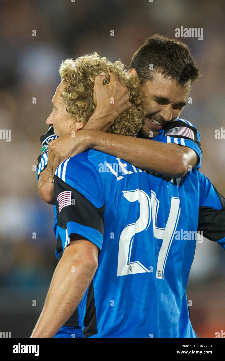 July 2, 2011 - Stanford, California, U.S - Earthquakes forward Steven ...