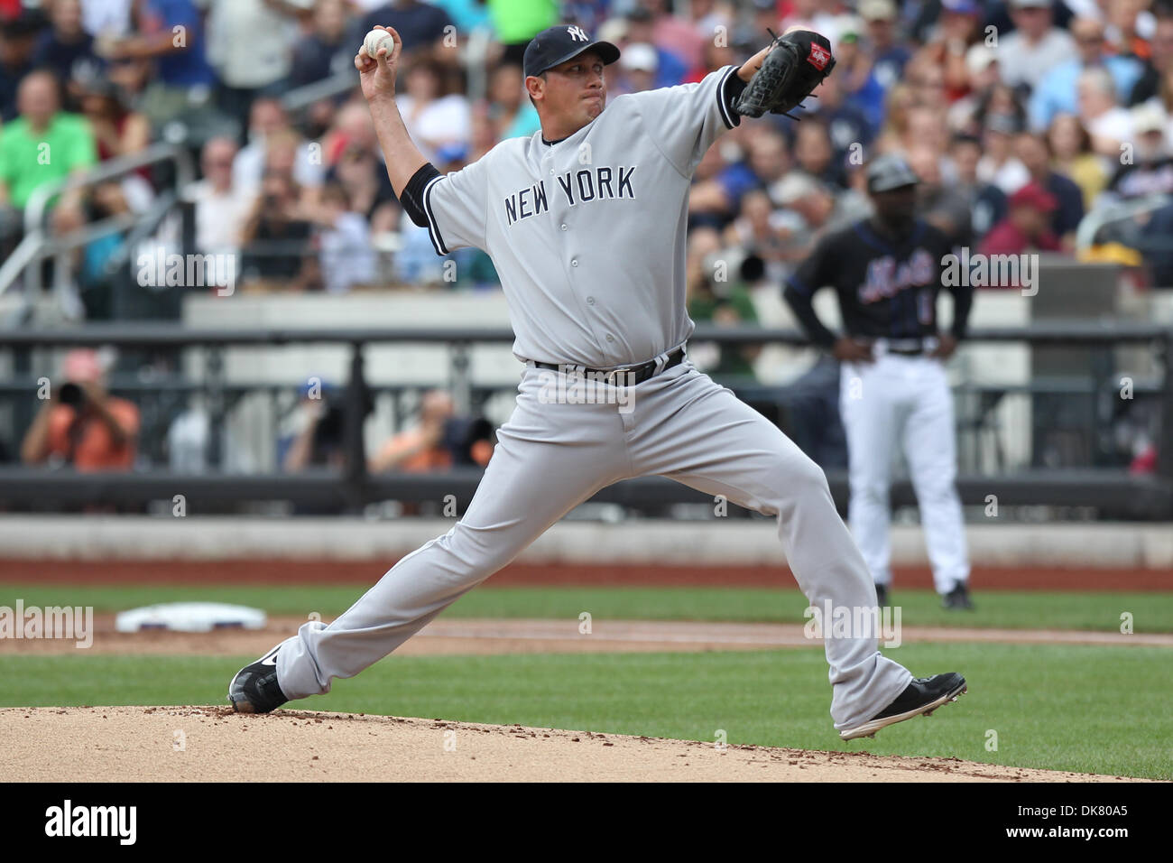 July 3, 2011 - Flushing, New York, UNITED STATES - New York Yankees ...
