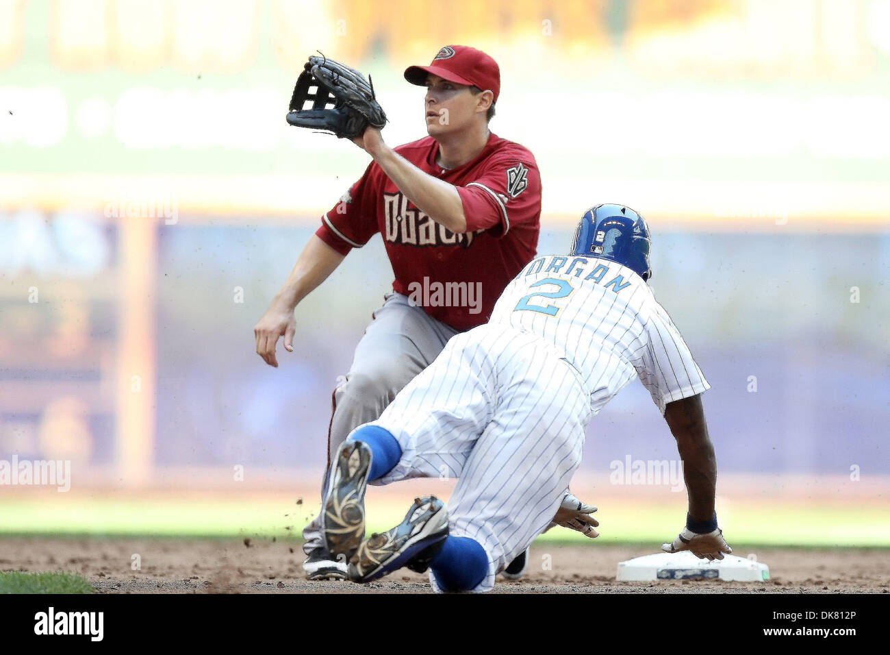 July 6, 2011 - Milwaukee, Wisconsin, U.S - Milwaukee Brewers center ...