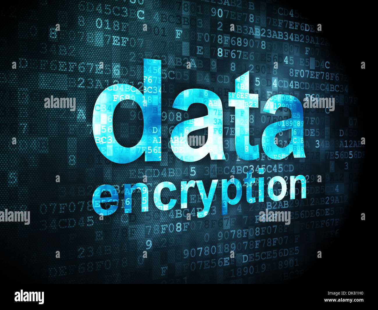 Privacy concept: Data Encryption on digital background Stock Photo - Alamy
