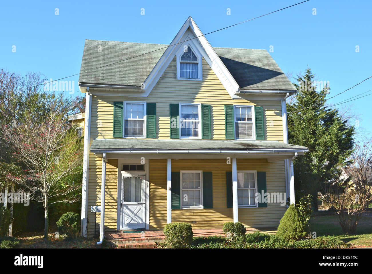House in the Milton Historic District in Milton, Sussex County ...