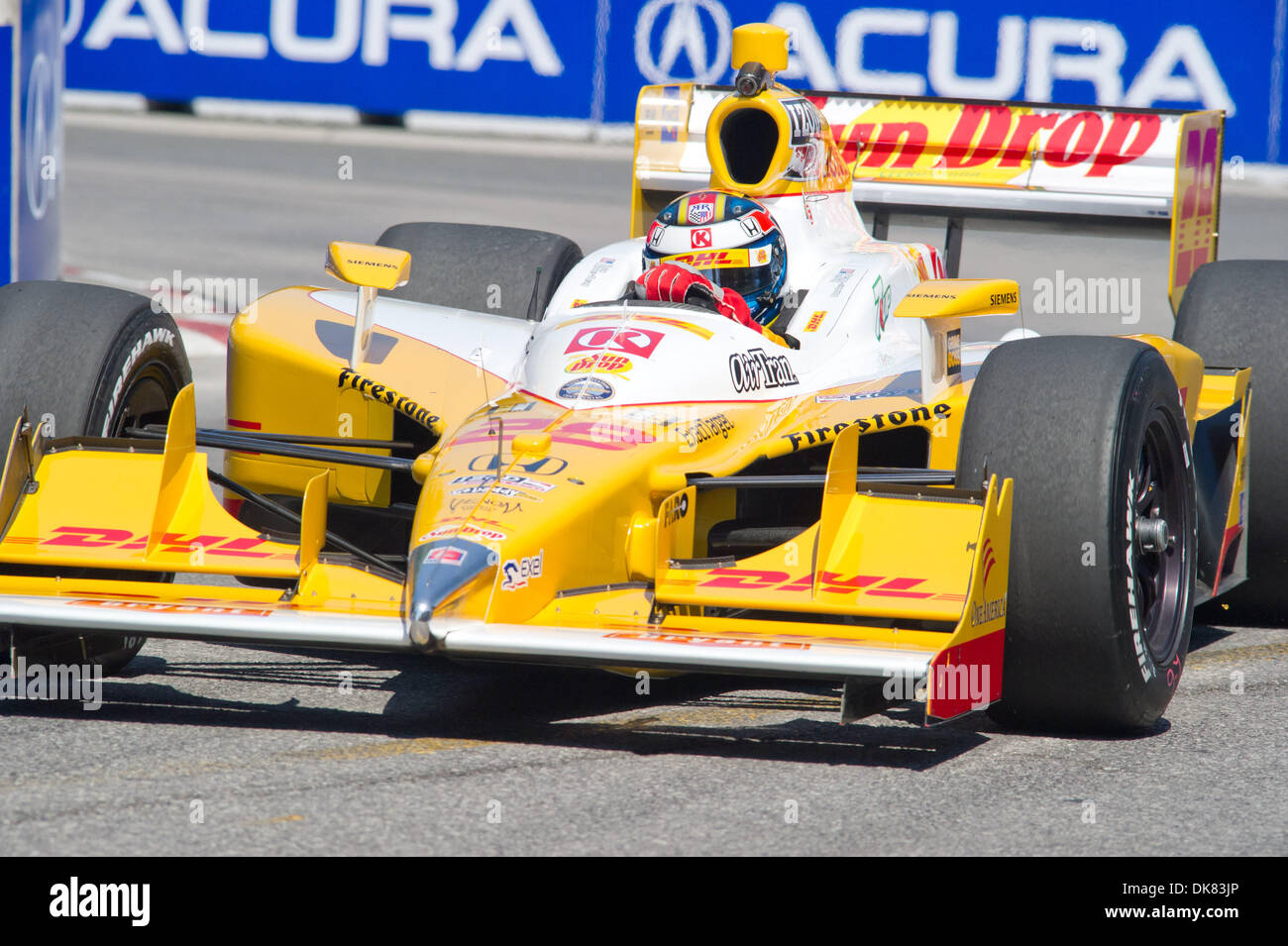 July 8, 2011 - Toronto, Ontario, Canada - Ryan Hunter-Reay driver of ...