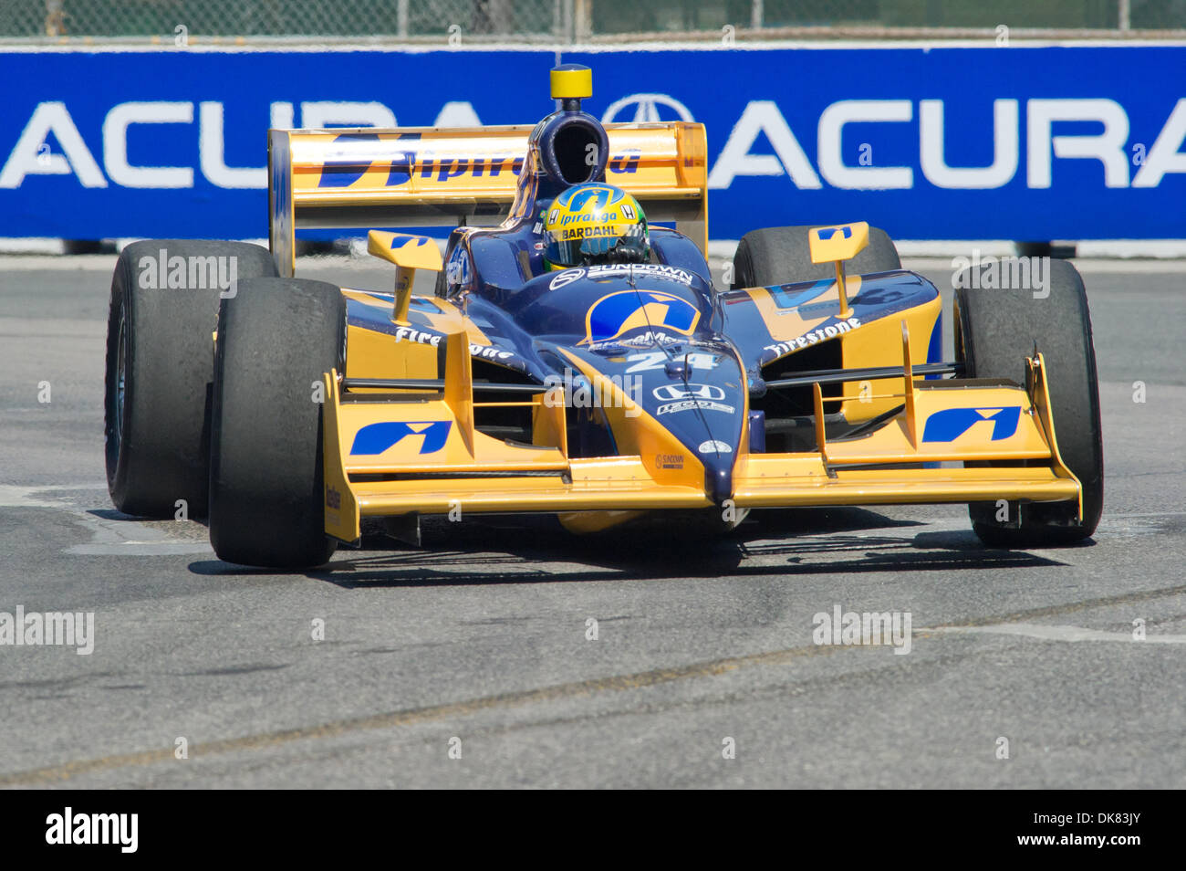 July 8, 2011 - Toronto, Ontario, Canada - Ana Beatriz driver of the #24 ...