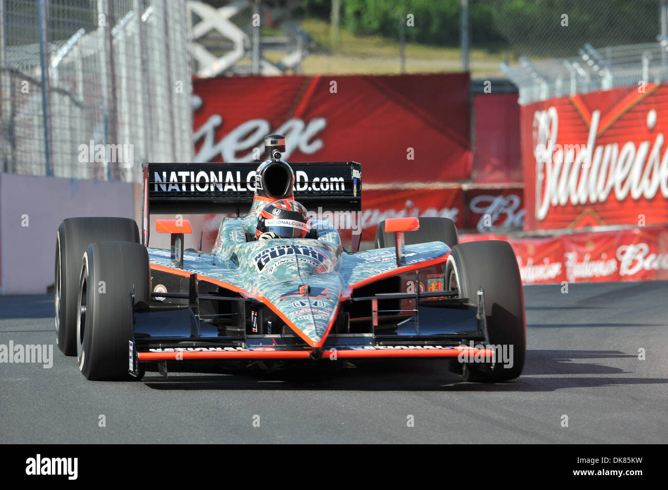 July 9, 2011 - Toronto, Ontario, Canada - JR Hildebrand exits turn 4 at ...