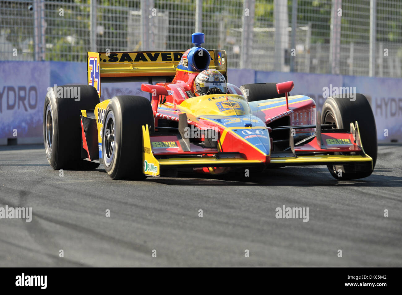 July 9, 2011 - Toronto, Ontario, Canada - Sebastian Saavedra enters ...