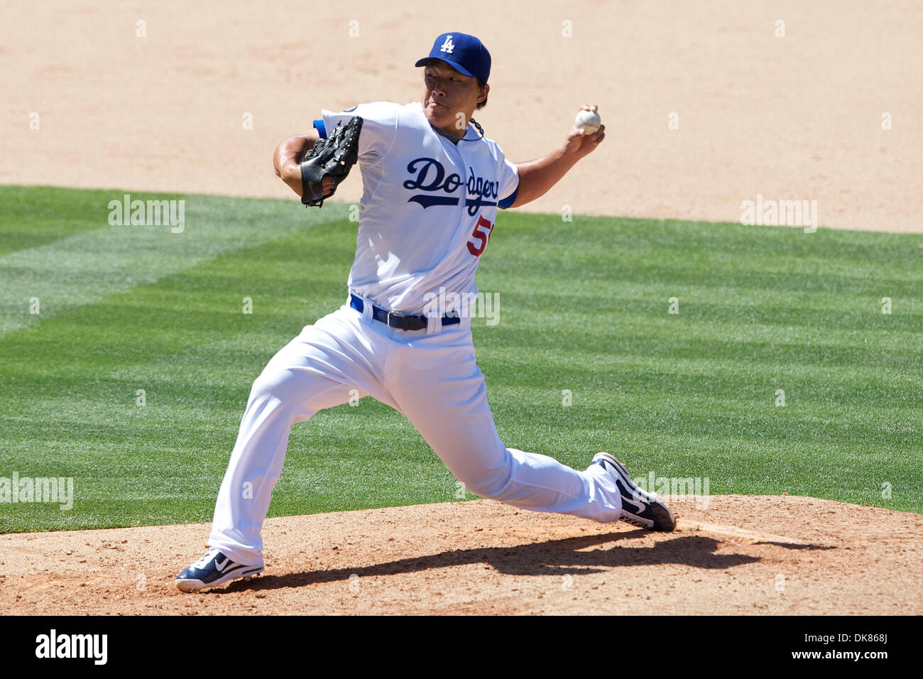 Los angeles dodgers pitcher kuo hi-res stock photography and images - Alamy