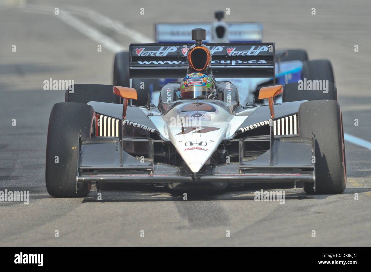 July 10, 2011 - Toronto, Ontario, Canada - Alex Tagliani driver of the ...