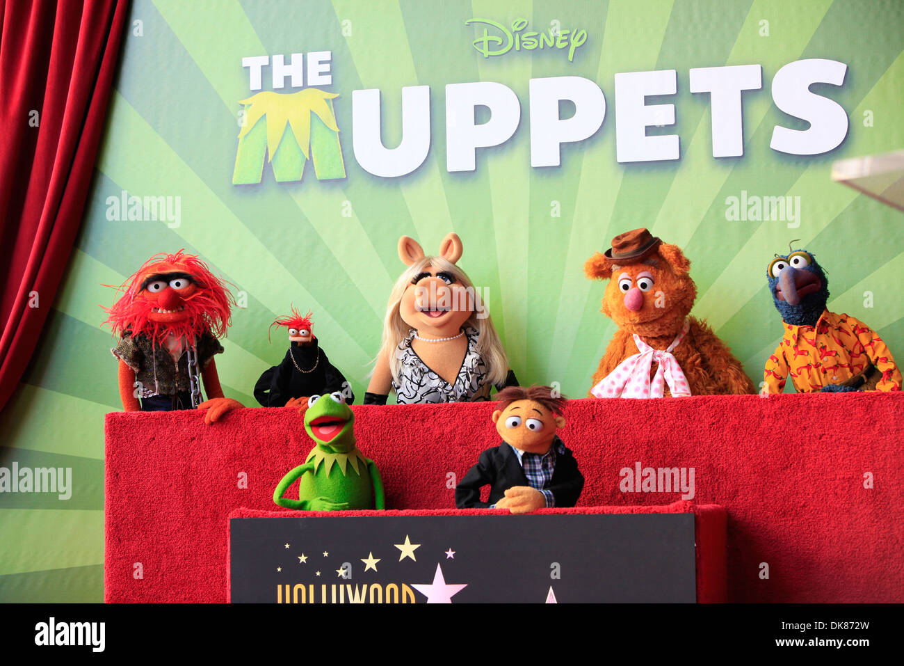 The Muppets Muppets are honored with a Star on Hollywood Walk of Fame ...