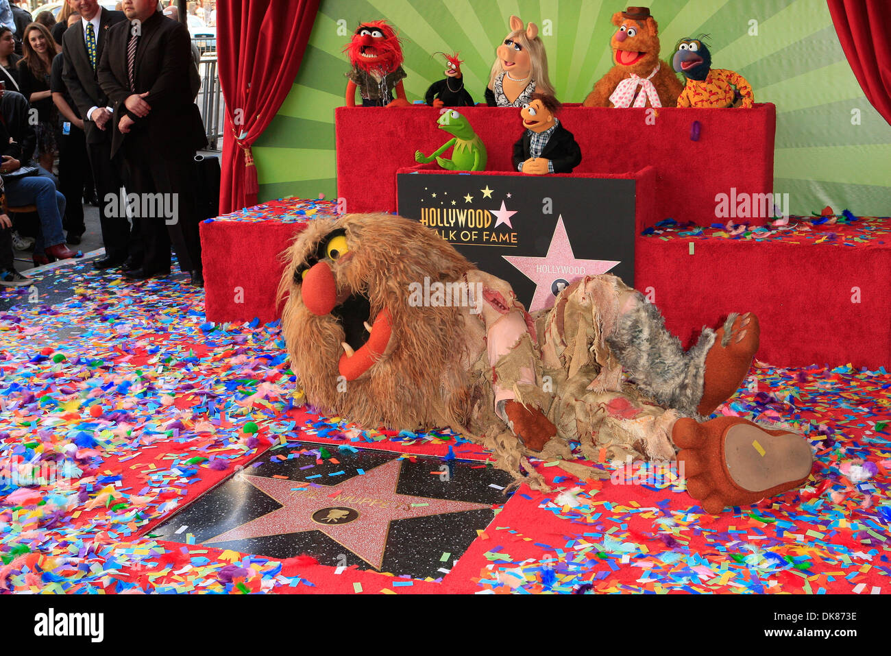 The Muppets Muppets are honored with a Star on Hollywood Walk of Fame ...