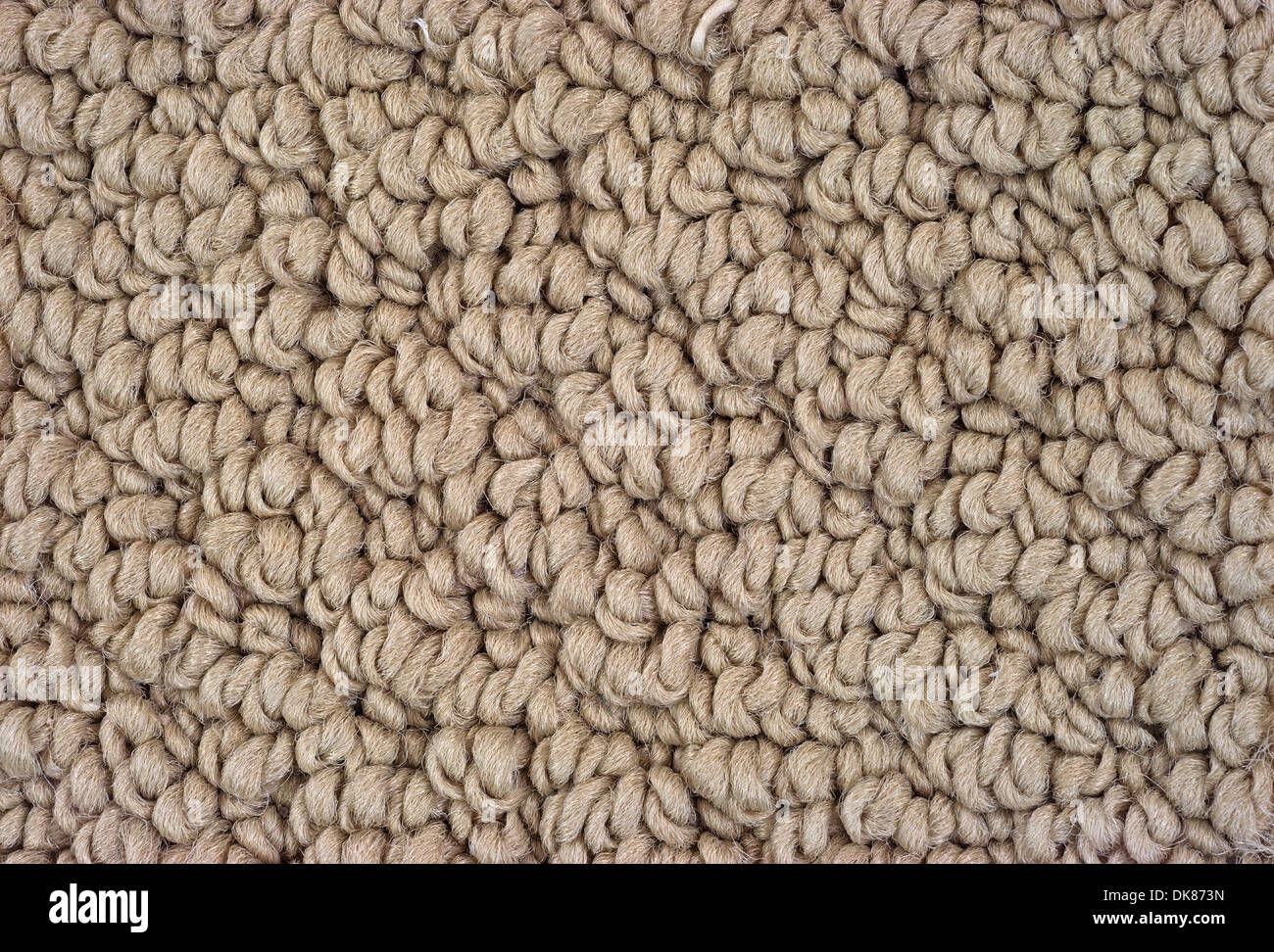 A very close view of tan braided carpeting Stock Photo - Alamy