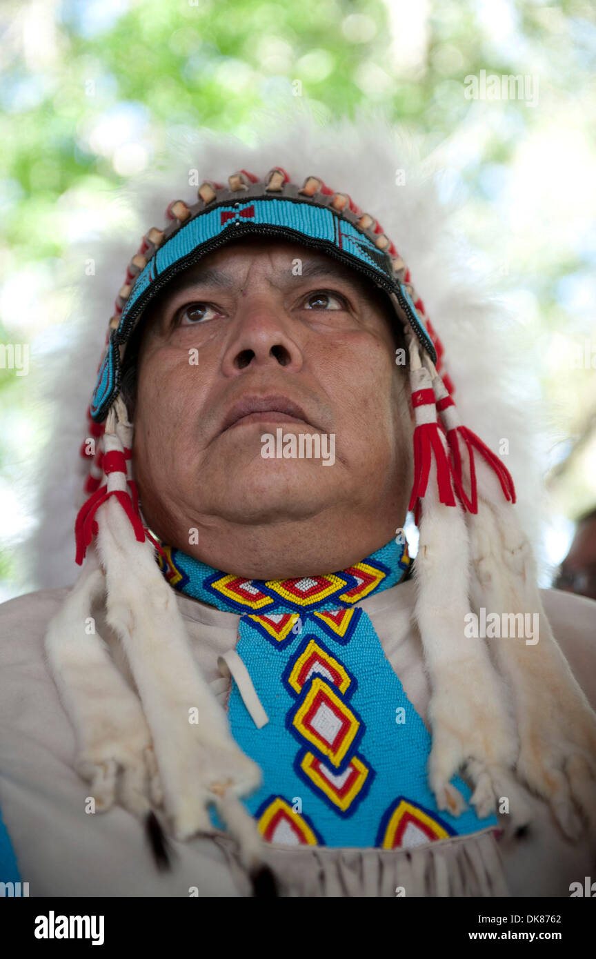 Indian village calgary stampede hi-res stock photography and images - Alamy