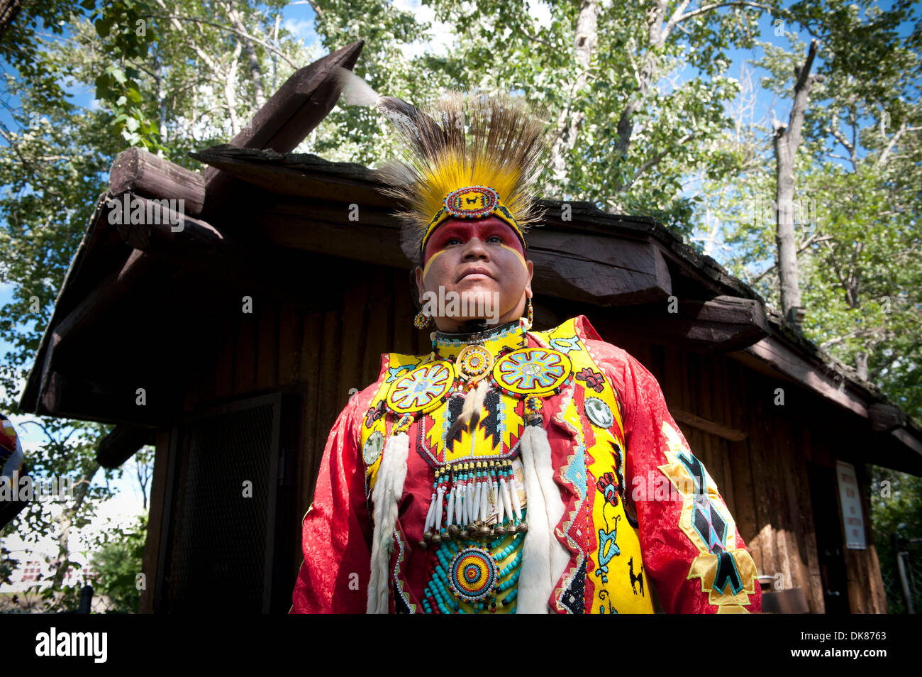 Indian village calgary stampede hi-res stock photography and images - Alamy