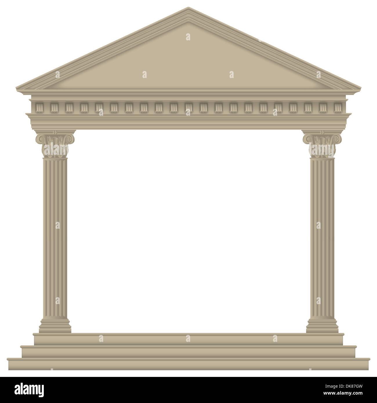 Greco roman temple architecture style hi-res stock photography and ...
