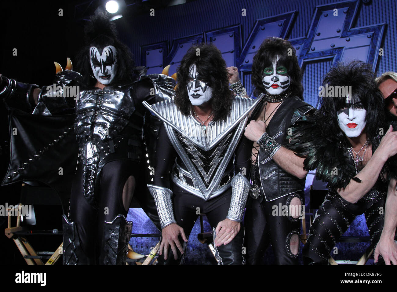 Gene Simmons Tommy Thayer Eric Singer and Paul Stanley Motley Crue And ...