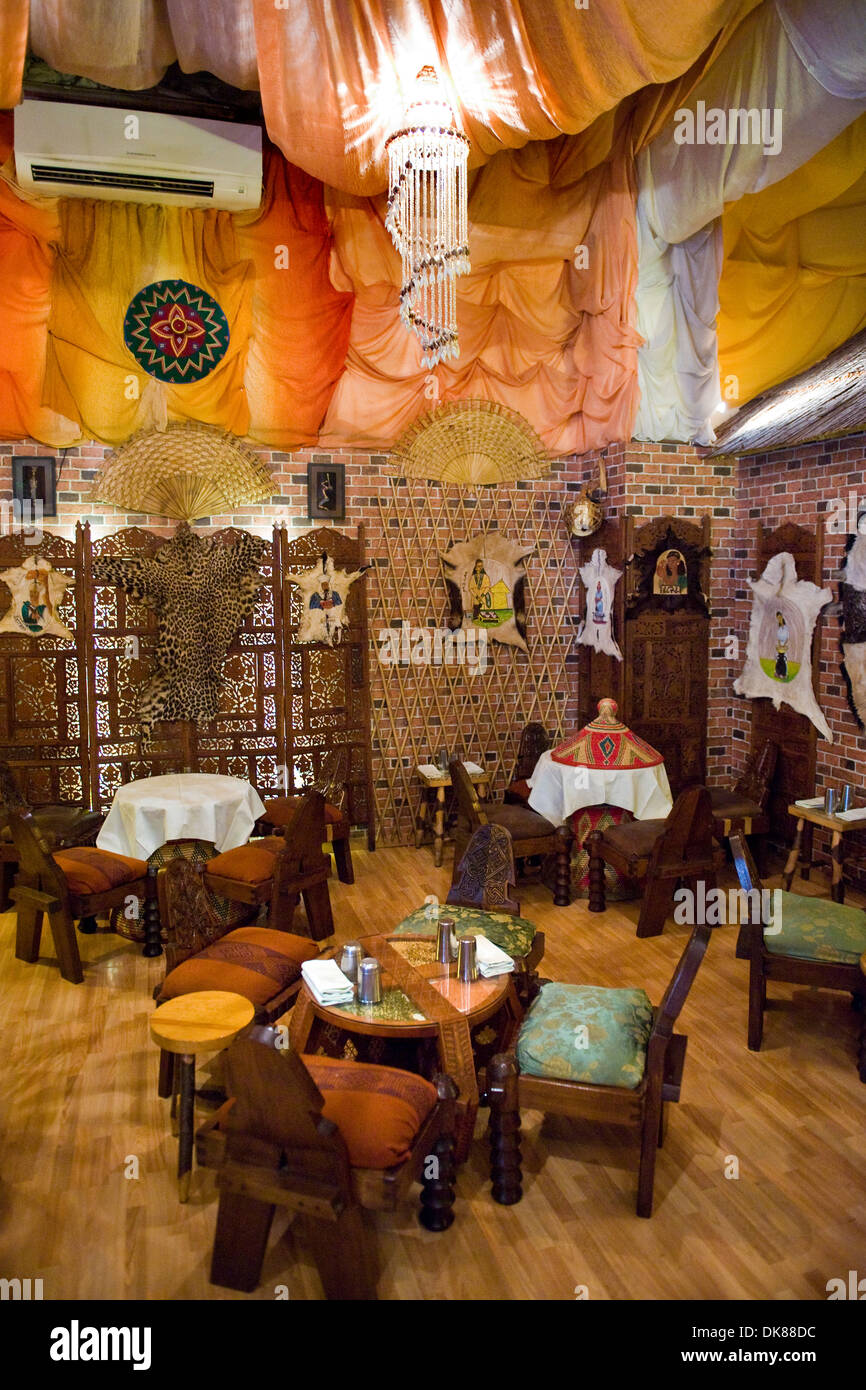 Italy, Milan, Warsa eritrean restaurant Stock Photo - Alamy