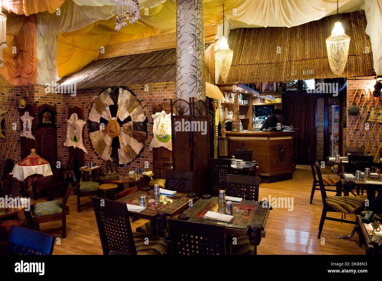 Italy, Milan, Warsa eritrean restaurant Stock Photo - Alamy